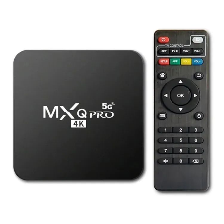 Mxq Pro 4K Tv Box 2+16Gb Android Smart Tv Box With Reliable Network Tv ...