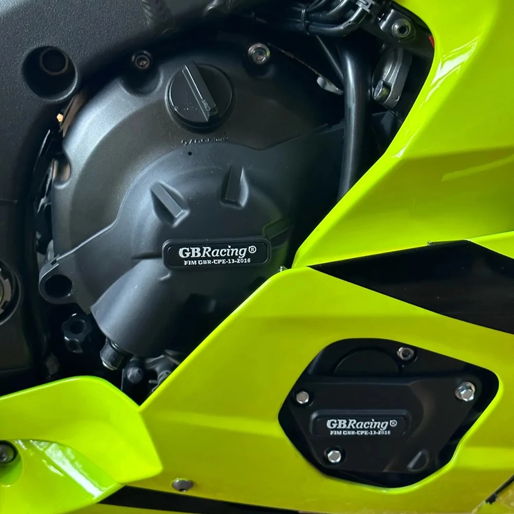 YZF R6 Motorcycles Engine Cover Protection Case For YAMAHA YZF-R6 2006 ...