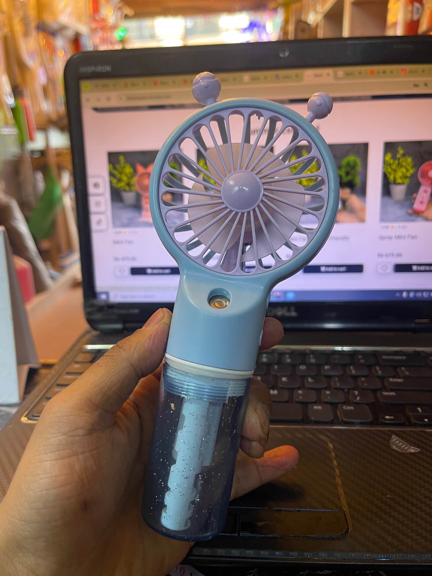 Spray Mini fan with ear | Daraz.com.np