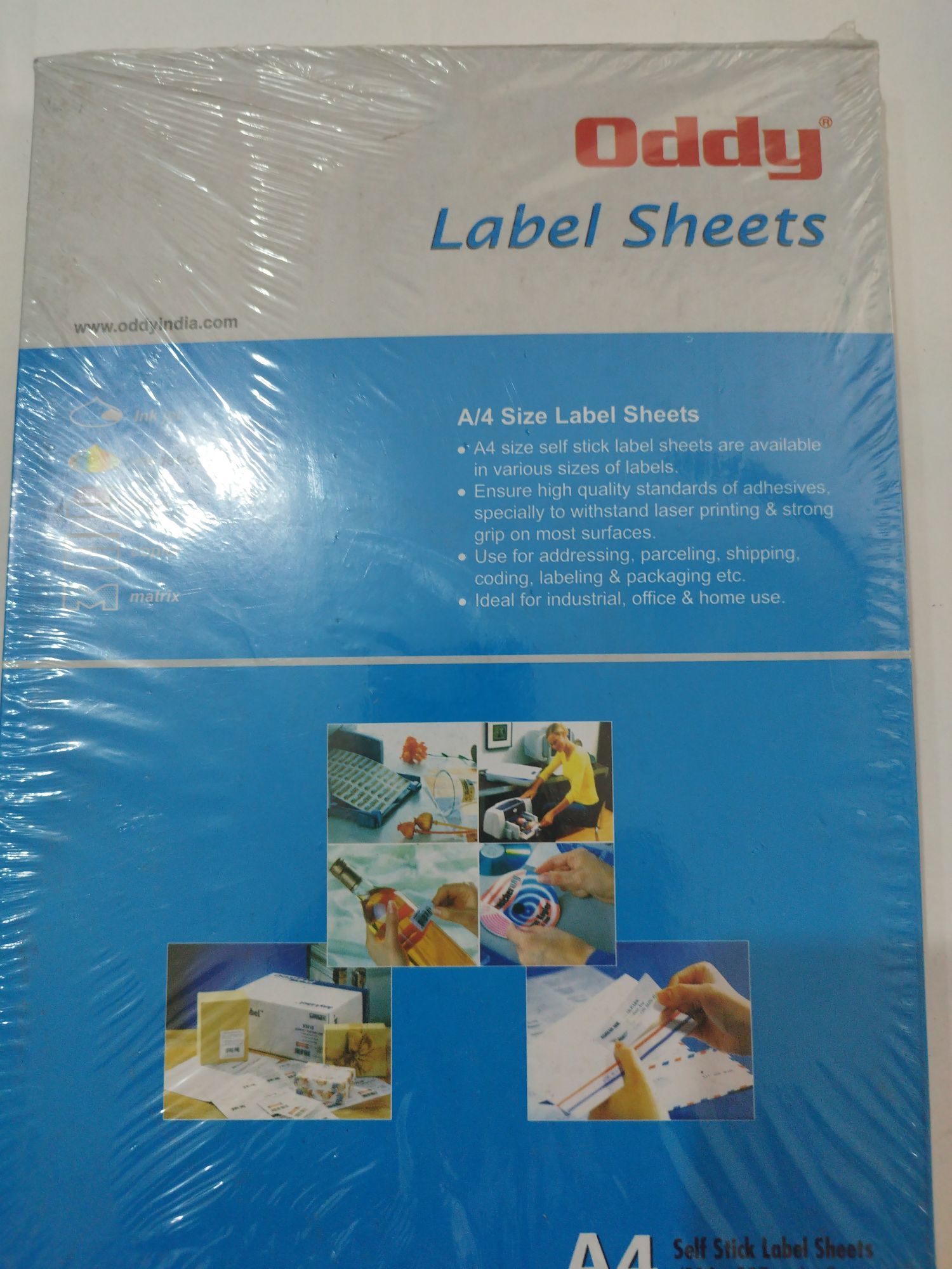 Oddy A4 Size Paper Labels St 1 (A4) | Daraz.com.np