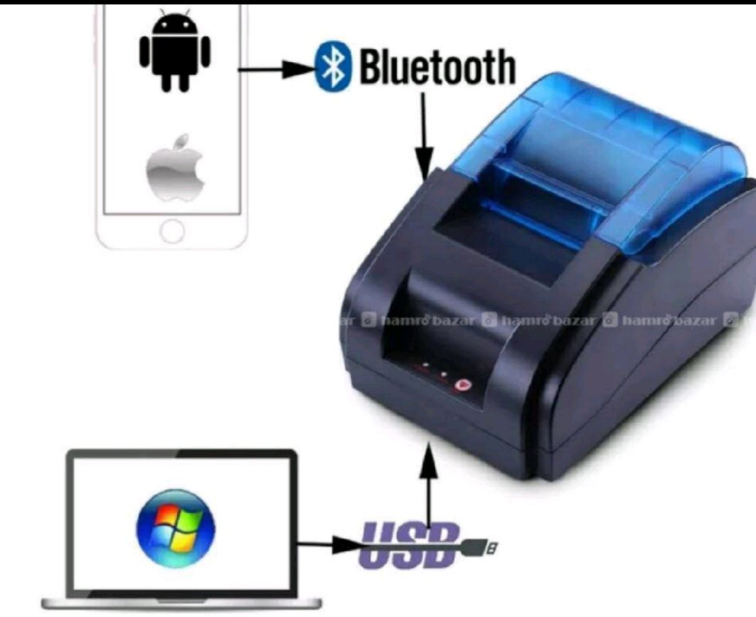 CSN 58 MM Thermal Printer Bluetooth + Usb Pos Bill Receipt Printer ...