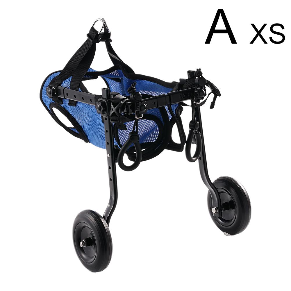 Pet Trolley Adjustable Hind Leg Disabled Pet Dog Mobility Aid Light ...