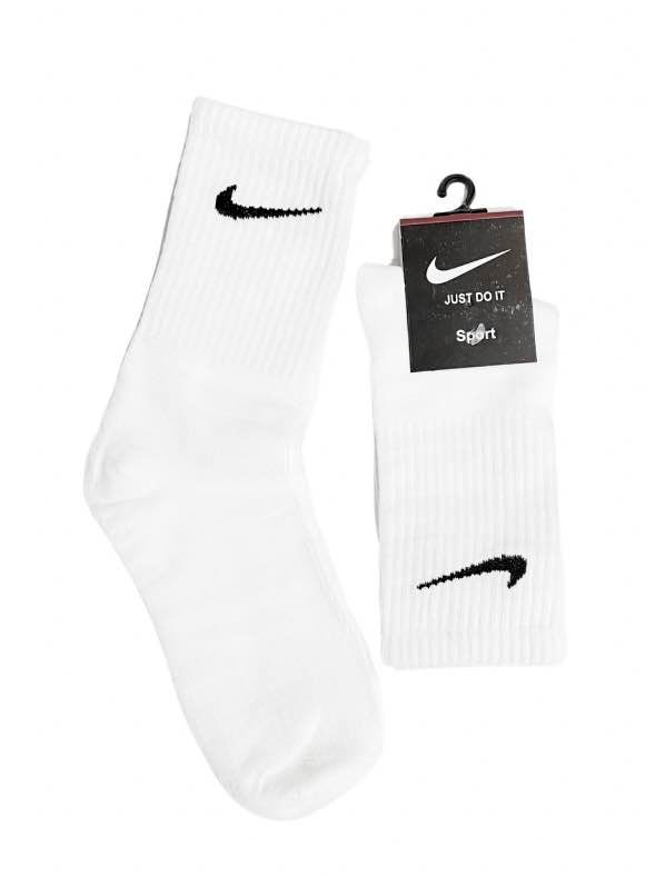 Pack Of A Pair Of Smell Proof Black And White Cotton Long | Half Socks ...