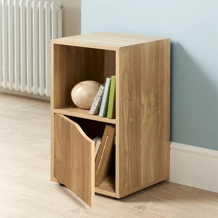 Book Rack With Single Open And Closed Cabinet | Daraz.com.np