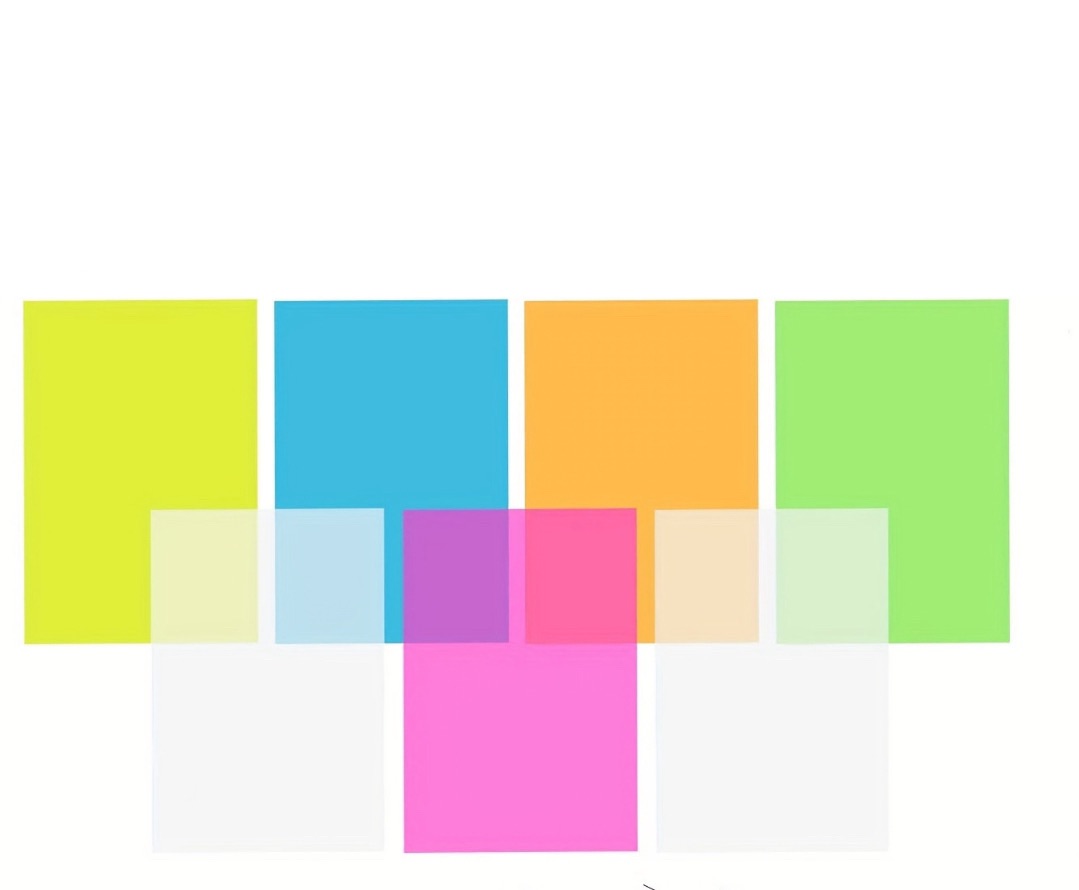 Plastic Transparent Sticky Notes 76x51mm -50 Sheets | Daraz.com.np