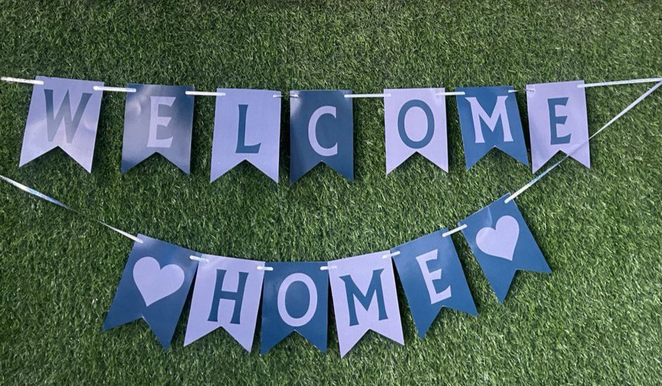 Welcome Home | Paper Banner For Welcoming | Daraz.com.np