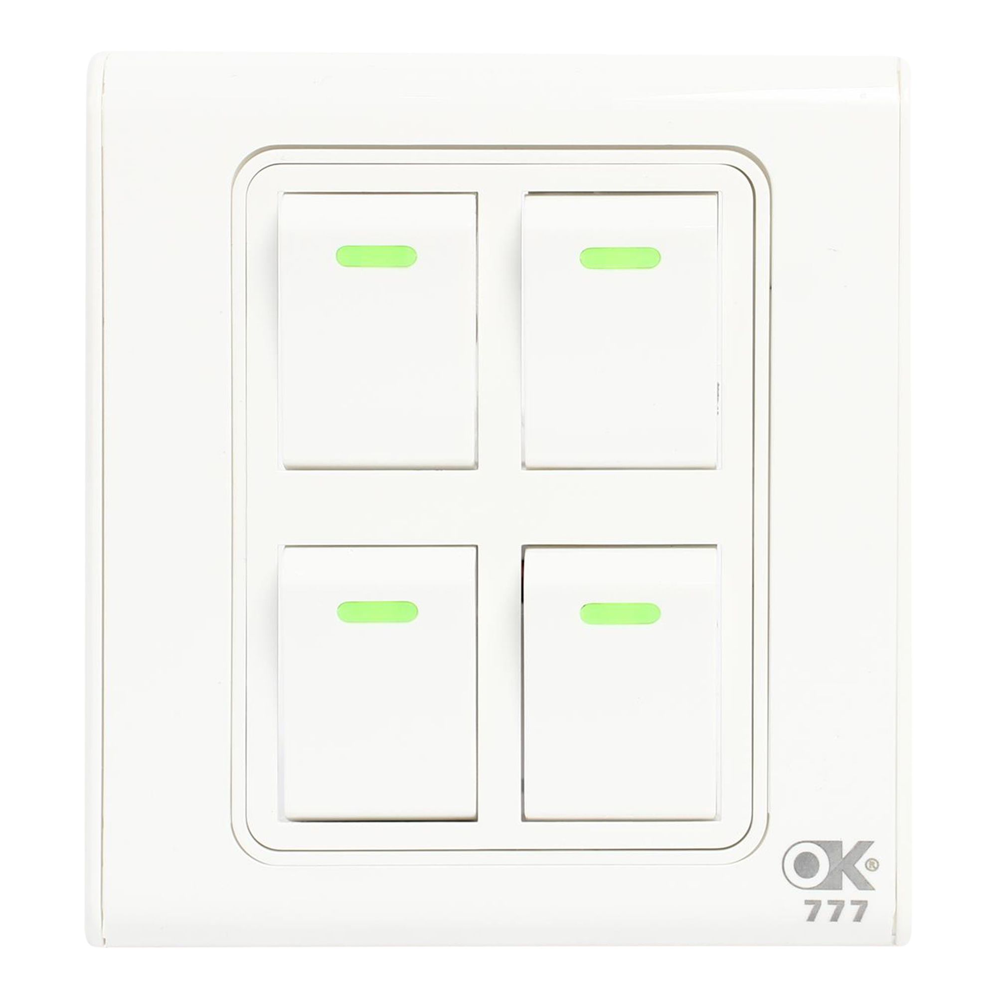 4 Gang 1 Way Switch | Daraz.com.np