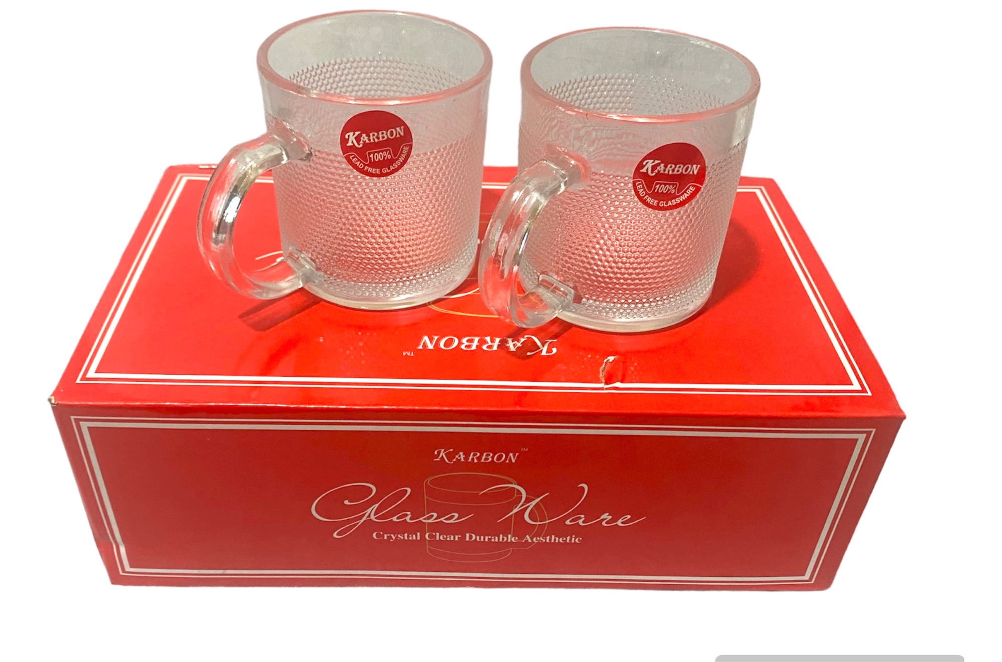 Karbon Texture Tea Glass 6Pcs Set Krzb223 | Daraz.com.np