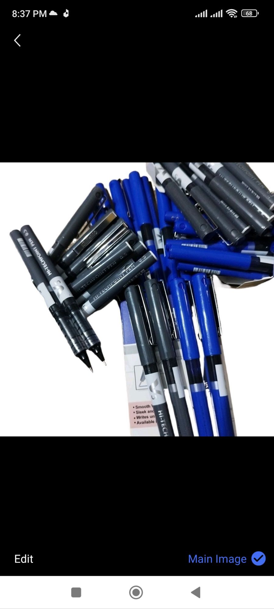 Hi Techpoint Roller Pen 0.5MM 12 Pcs Set | Daraz.com.np