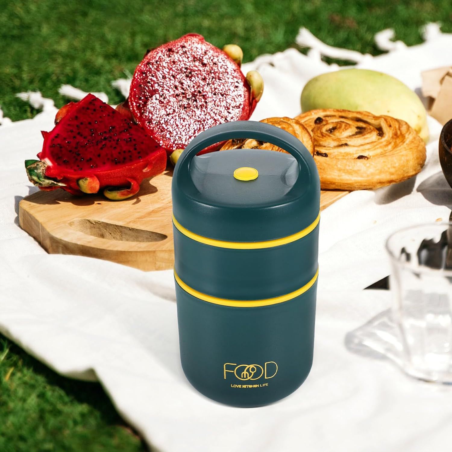 Double Layer Insulated Lunch Box | Daraz.com.np