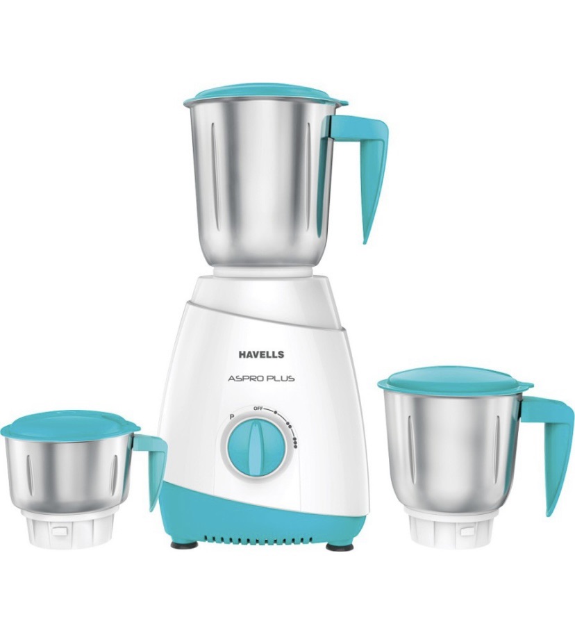 Havells Aspro Plus 500 Mixer Grinder 3 Jars Green White Daraz .np