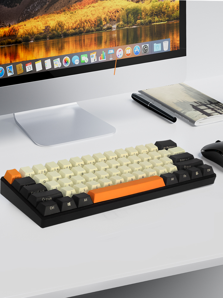 Keycaps Side Print PBT Keycap Set 60 Percent Thick Cherry MX Key Caps ...