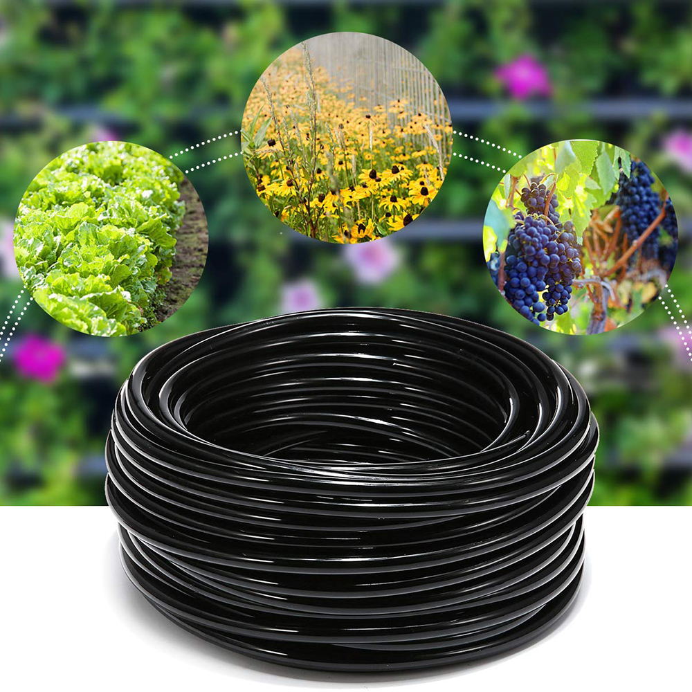 4 / 7mm Hose PVC Water Pipe Irrigation Tube Garden Water Drip Hose ...