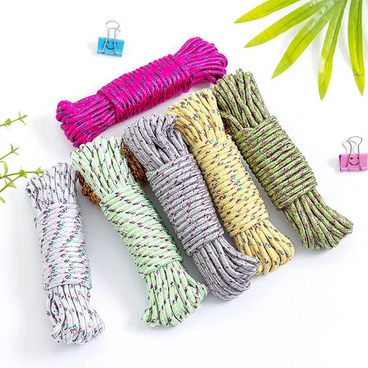 Nylon Rope Braided 20m/10m Laundry Drying, Camping, Outdoor, Patio ...