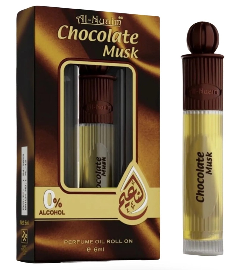 Al Nuaim Chocolate Musk Attar Chocomusk Concentrated Perfume 6ml ...