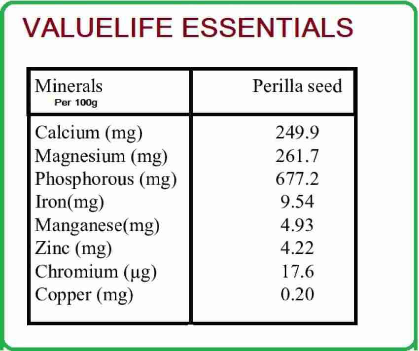 Silam ( Perrila ) Seeds 150 gm | Daraz.com.np