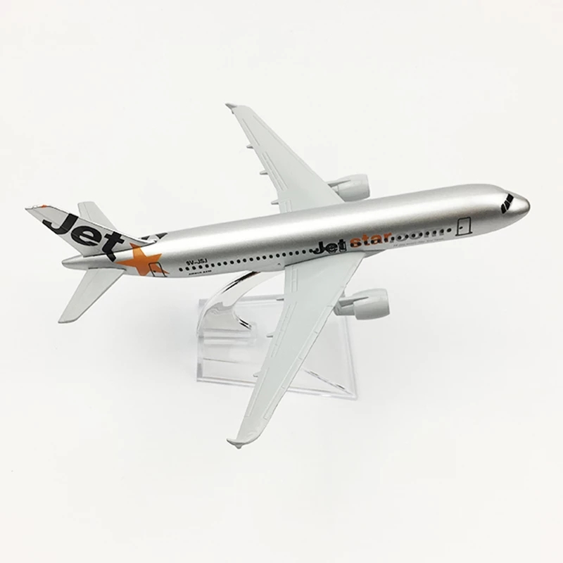 A320 Jetstar Airlines Aeroplane Model 16cm Simulation Airbus Metal ...