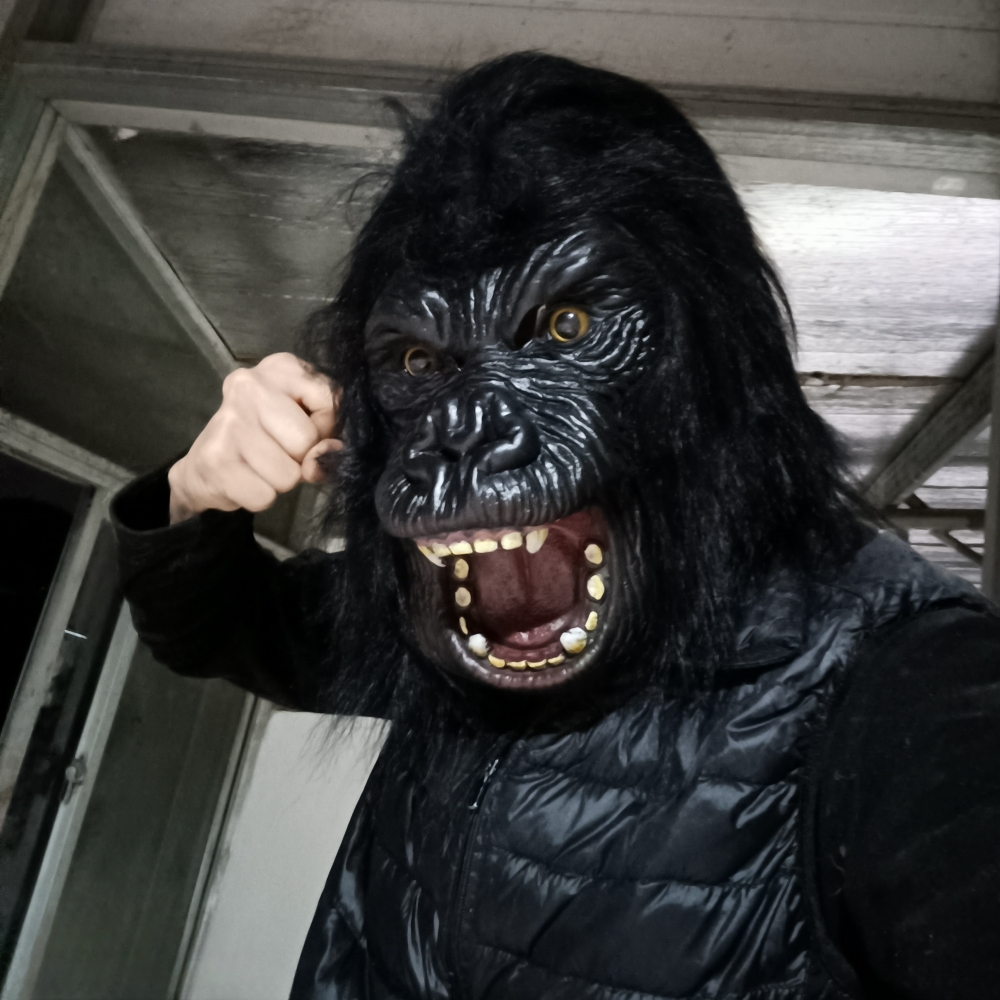 King Kong Mask Horror Animal Gorilla Monkey Mask Novelty Halloween ...