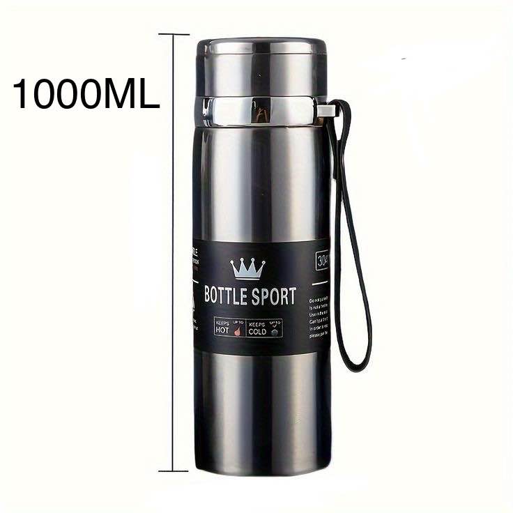 1000ML Thermos Vaccum Flask Hot And Cold Water Bottle Stainles Steel ...