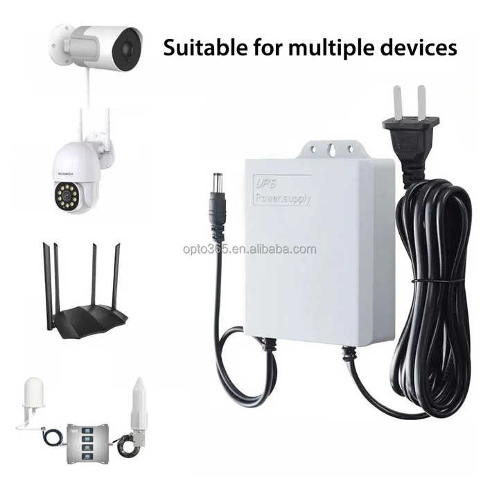 Wifi Backup Outdoor Rainproof Mini DC UPS Wifi Router Security CCTV ...