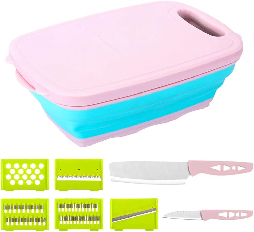 Multifunction Chopping Board with knife Set | Daraz.com.np