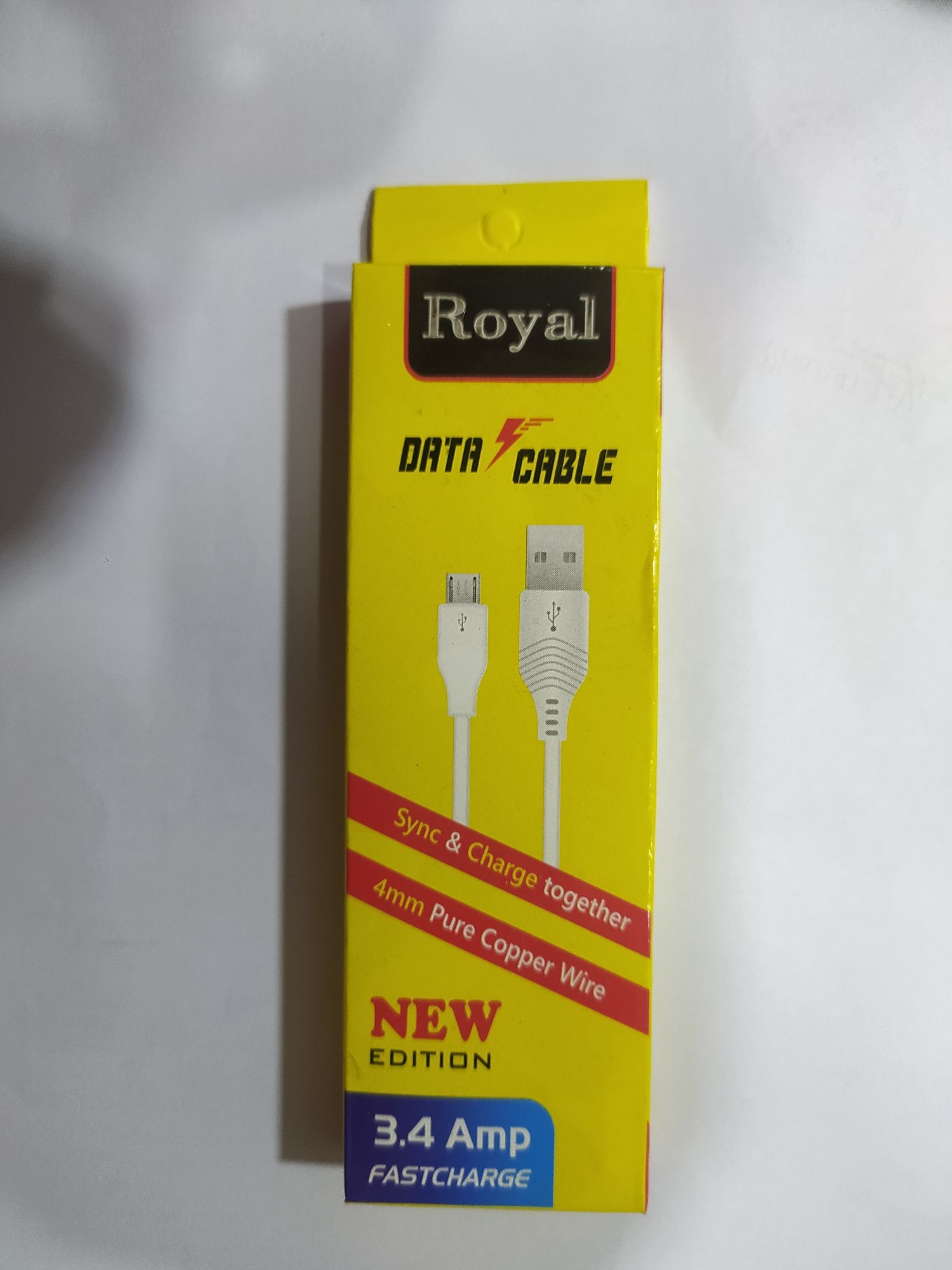 Royal 3.4 Fast Charging Type B Data Cable | Daraz.com.np