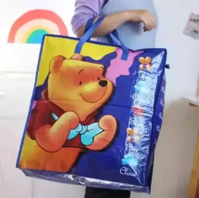 PP Woven Bag Panda Zebra Jhola No 6 | Daraz.com.np