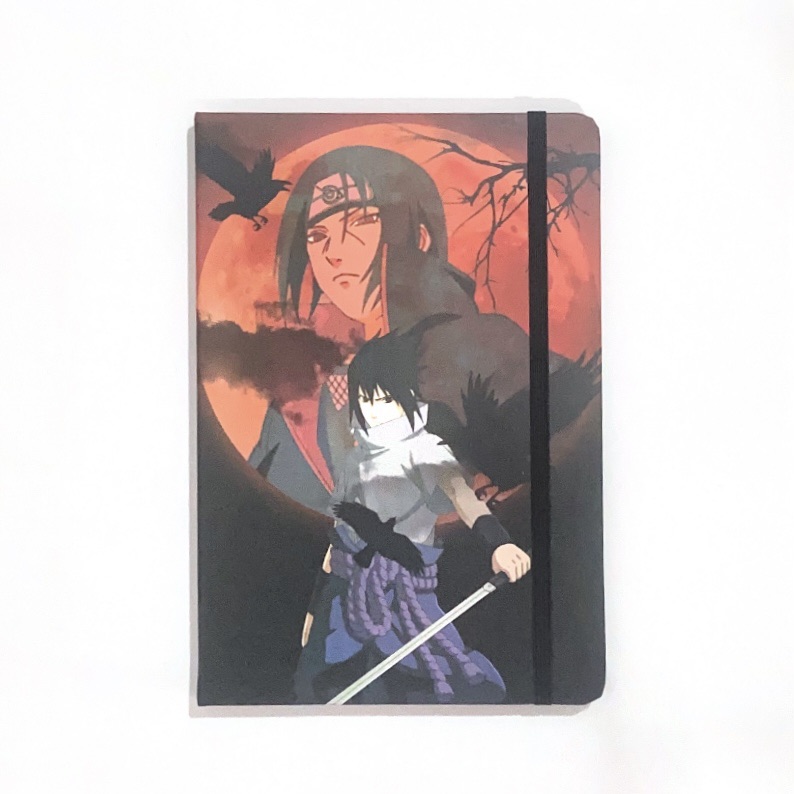 Itachi & Sasuke Anime Print Note Book | Daraz.com.np