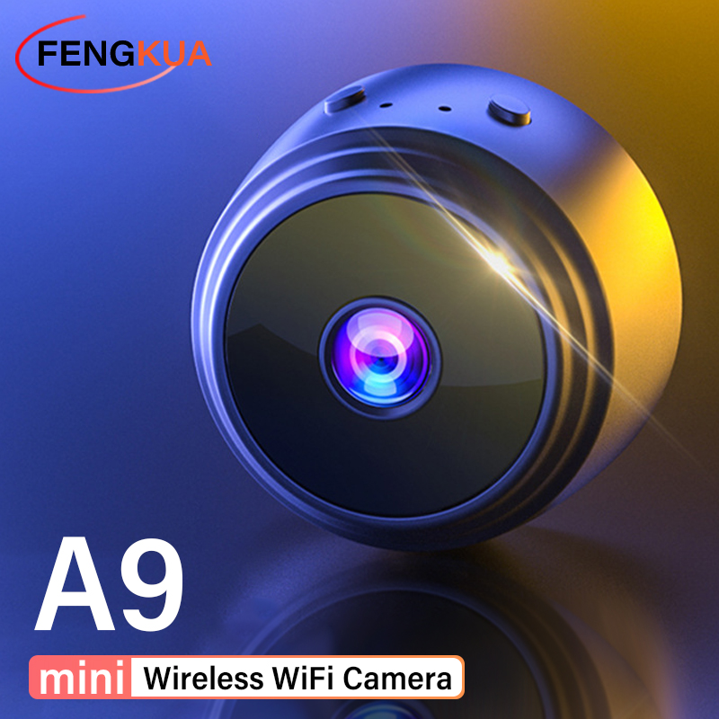 A9 Mini WiFi Camera HD 1080p Remote Wireless Voice Recorder Video ...