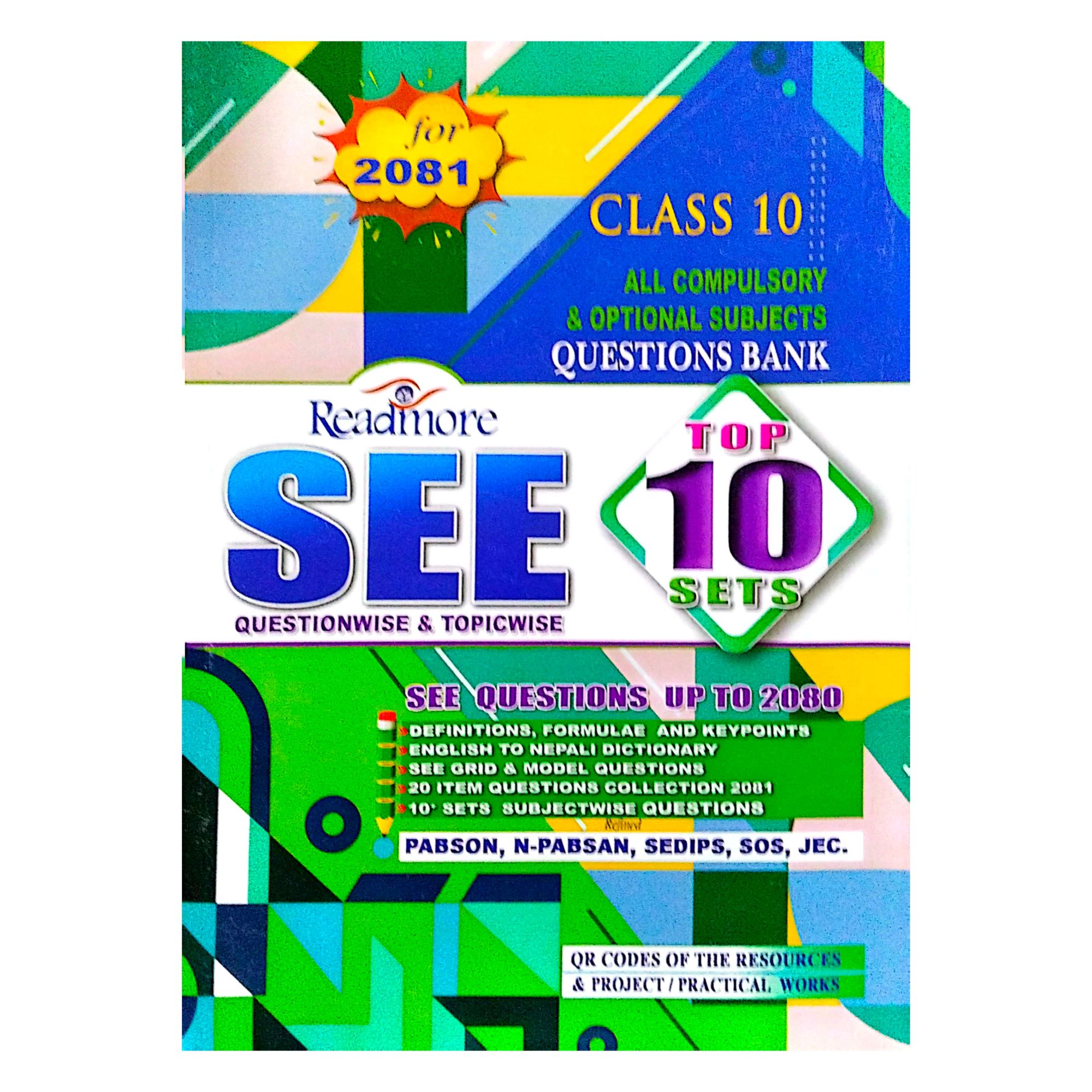 Readmore SEE Top 10 Set For 2081 | Class 10 Question Bank | Question ...