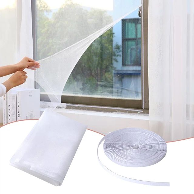 Mosquito Net for Windows Screen Mesh Insect Netting Mosquito Protector ...