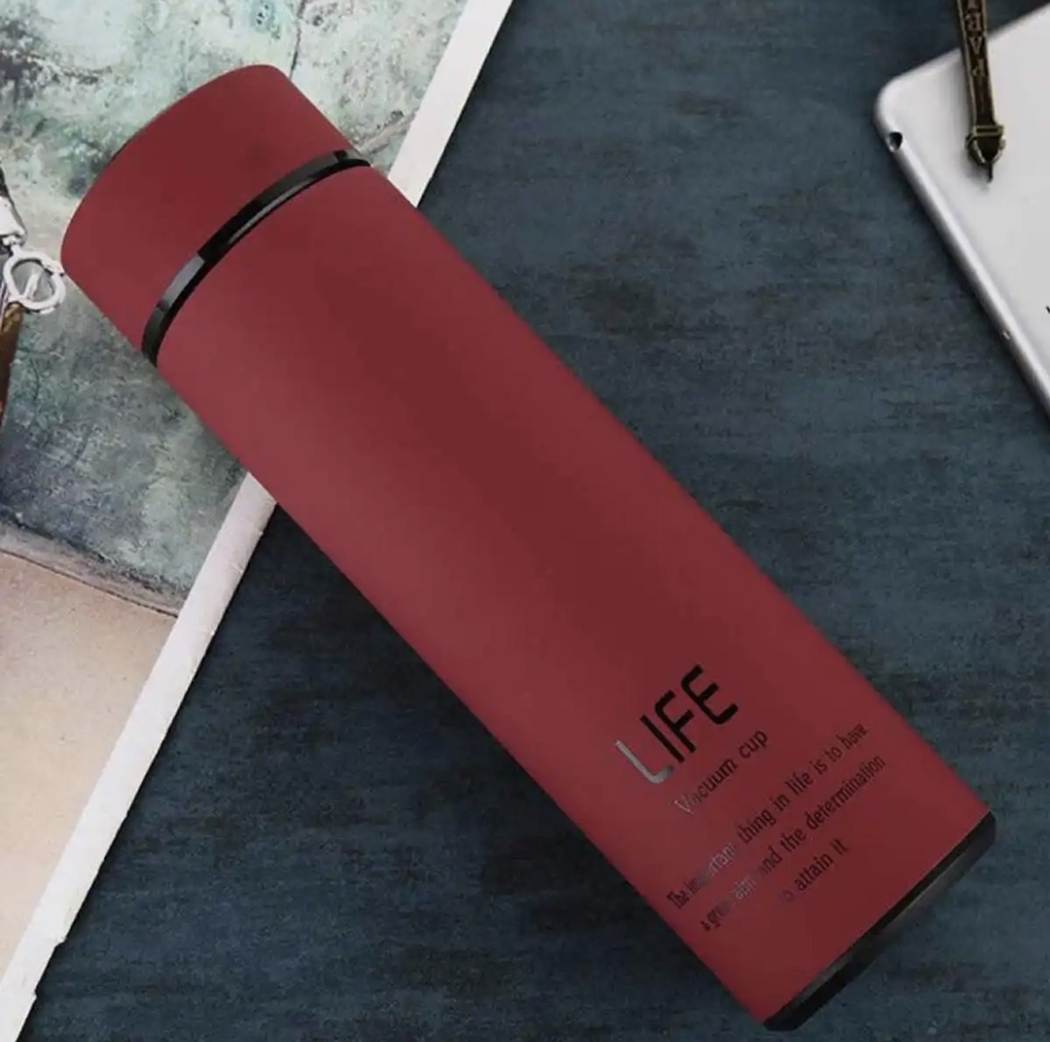 Fancy Stainless Steel Water Bottle Thermos Vaccum Flask Hot And Cold ...