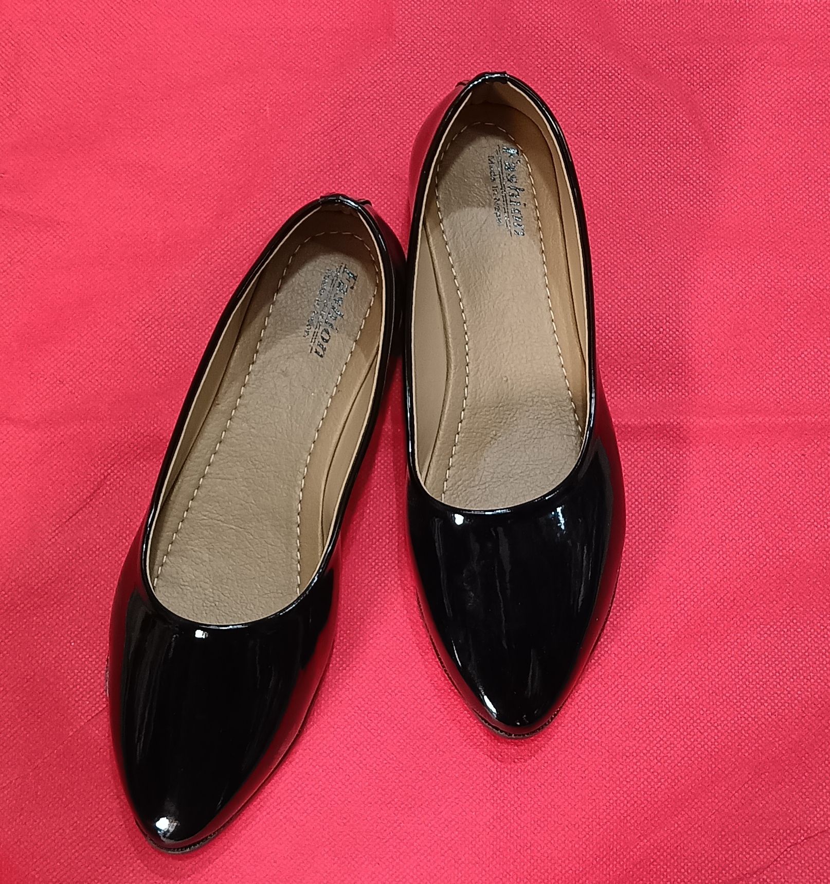 Black Color Official Flat Closed Shoes | FOR Women's | Daraz.com.np