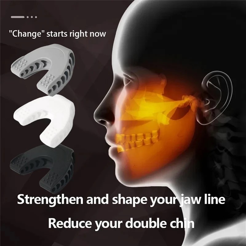 U Shape Jaw Exerciser New Facial Pop N Go Mouth Jawline Face Fitness ...