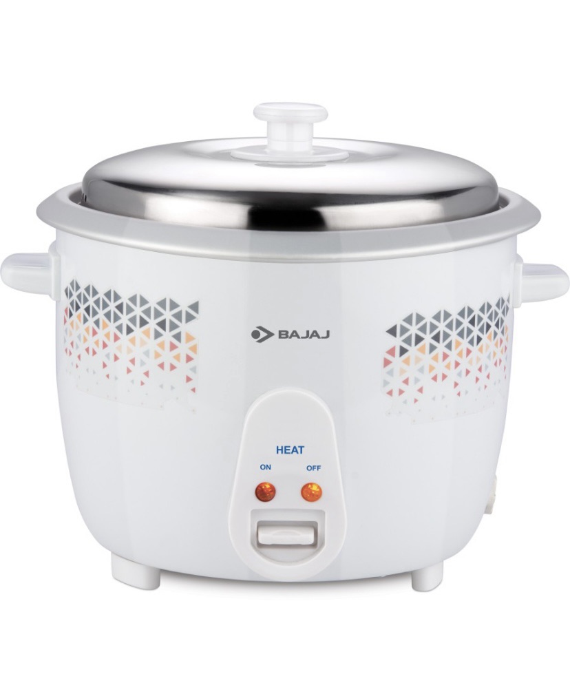 Bajaj Rcx 1.8 Dlx Electric Rice Cooker (1.8 L, White) | Daraz.com.np
