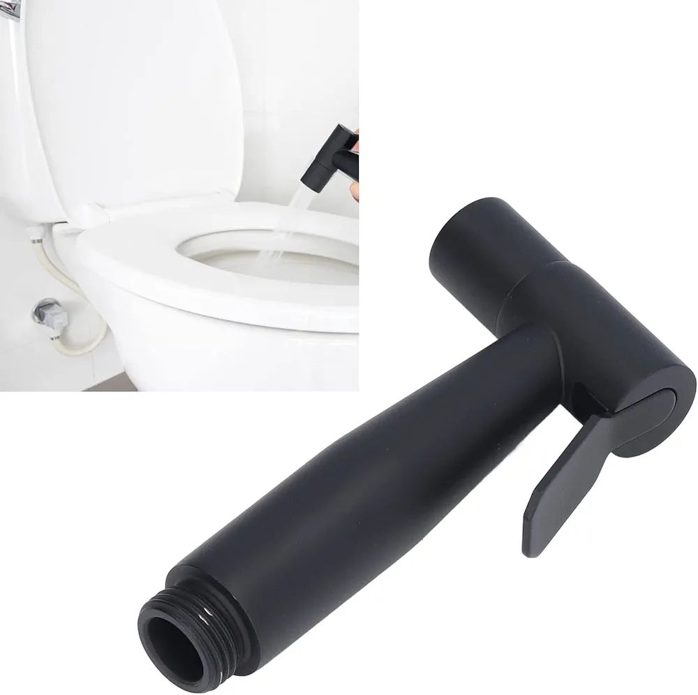 Commode (Toilet) Spray Head In Matte Black | Daraz.com.np