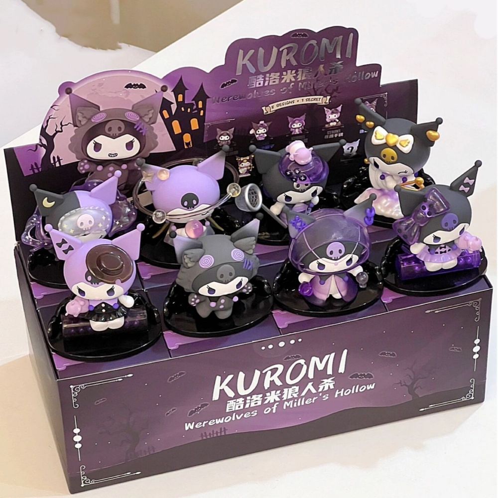 Sanrio Kuromi Blind Box Werewolf kill Series Action Figure Dolls Anime ...