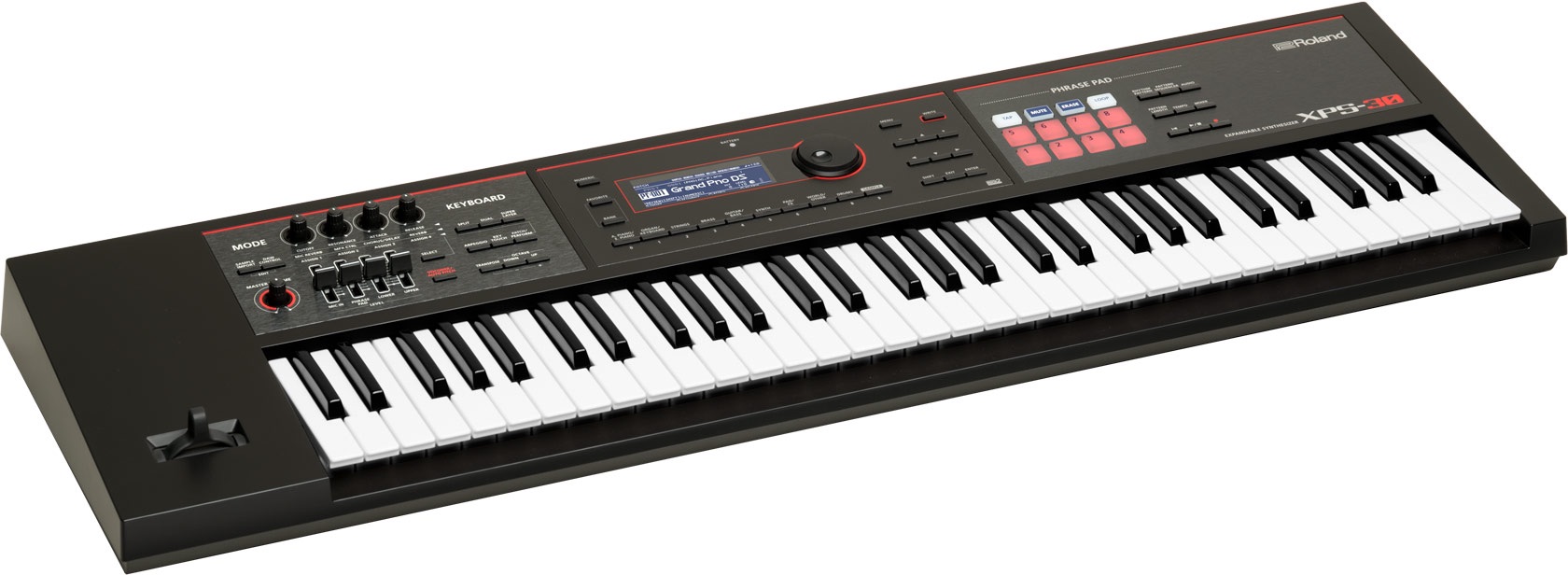 Roland XPS-30 Expandable Synthesizer Keyboard Instruments Red Color ...