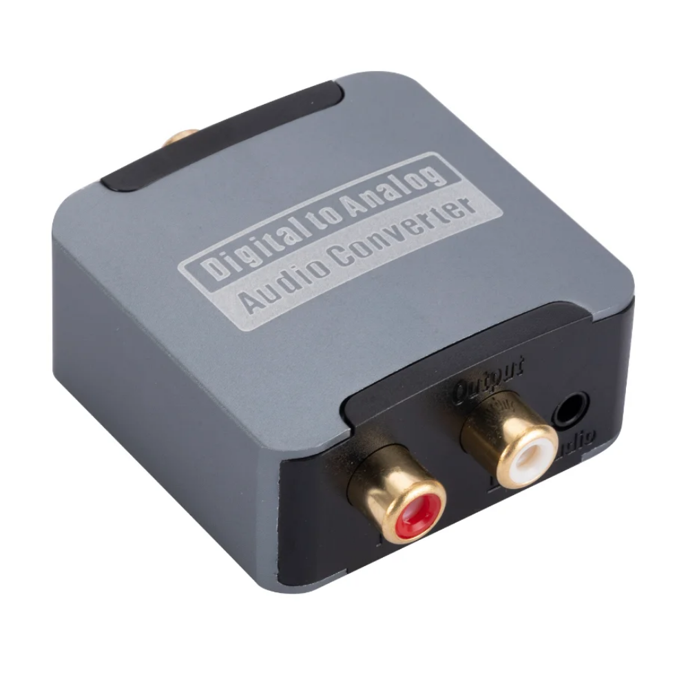 Dac Digital To Analog Audio Converter Optical Spdif Toslink Coaxial