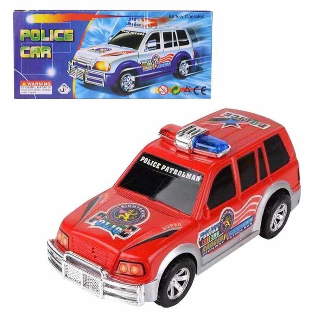 Police Car With Light And Music And 360 Degrees Routing Toys For Kids ...