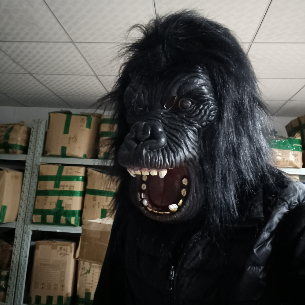 King Kong Mask Horror Animal Gorilla Monkey Mask Novelty Halloween ...