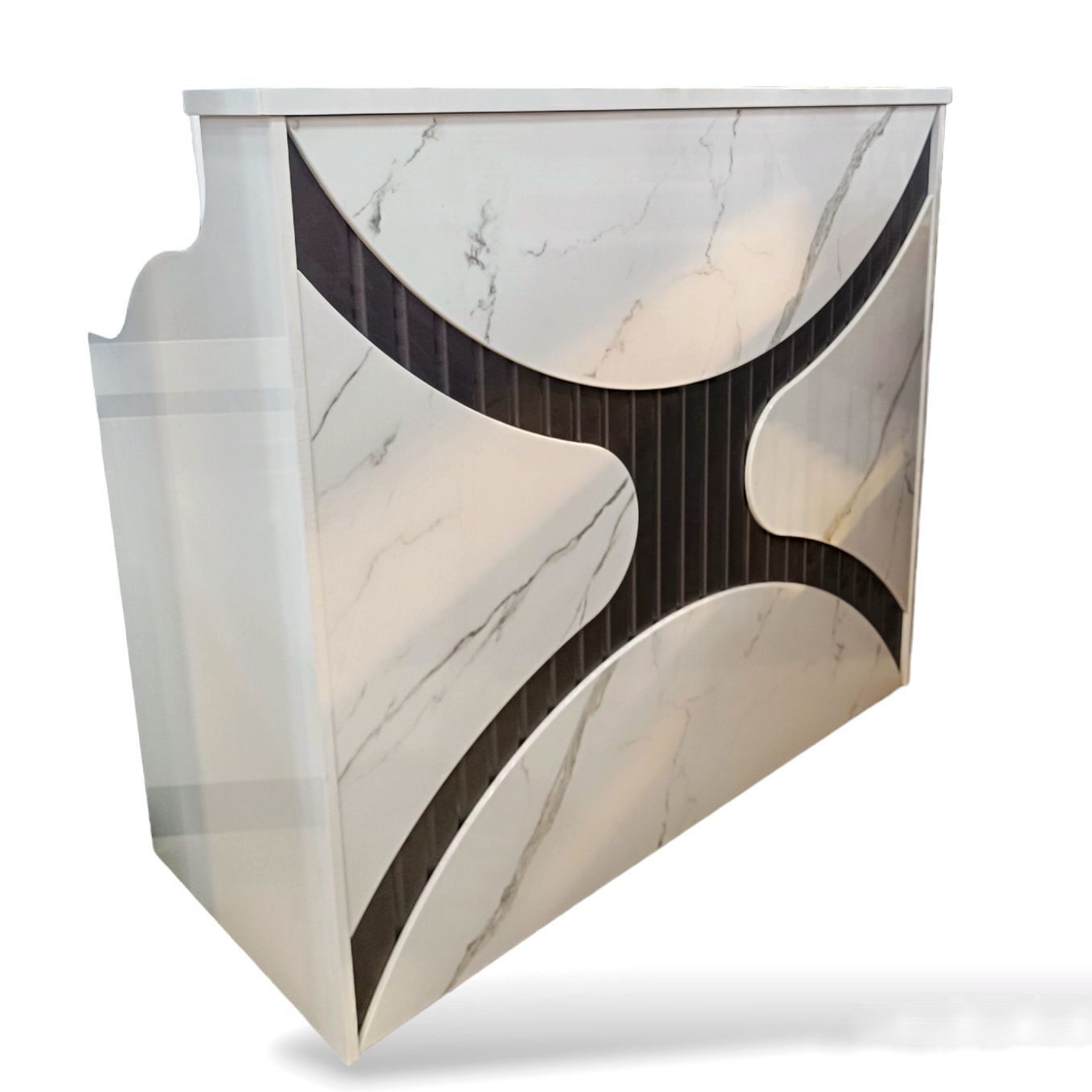 1.2m Fancy Front Design Deco Painted Reception Desk | Daraz.com.np