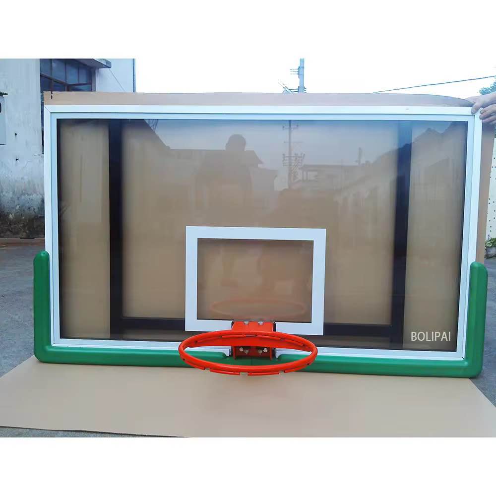 Basketball Board/Basketball Hoop (1 Glass Panel With 1 Metal Ring ...