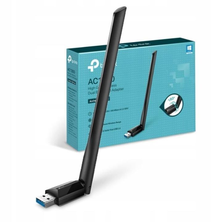 Tp-Link Archer T3U Plus Wireless USB Adapter | AC1300 | Dual-Band ...