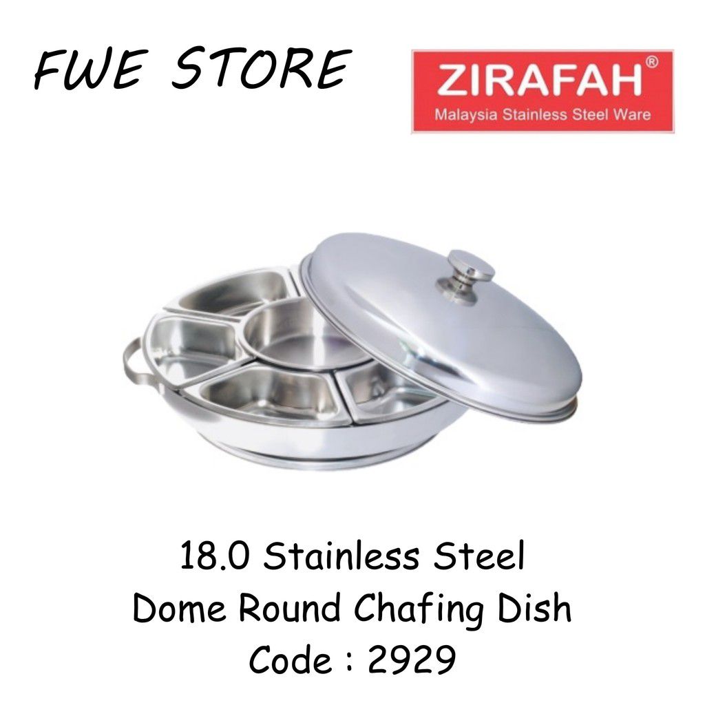 Stainless Steel Round Chafing Dish/Buffet/Kenduri/ Catering Set with ...