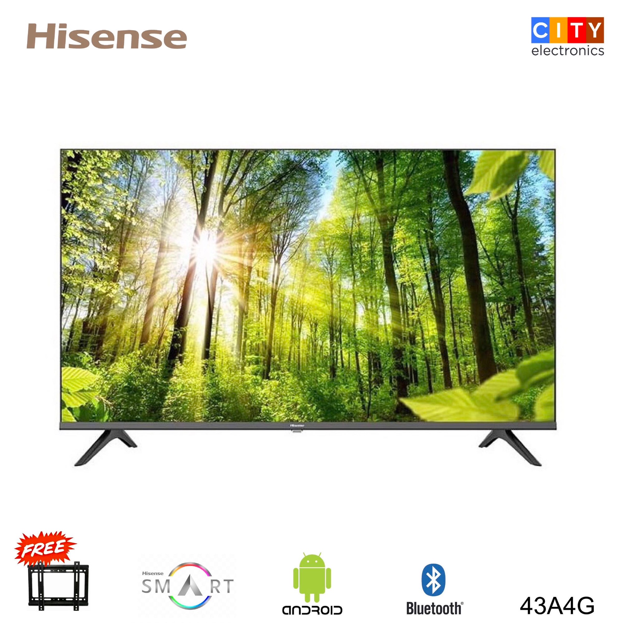 Hisense 43A4G 43" Full HD Android Smart Led Tv | Daraz.com.np