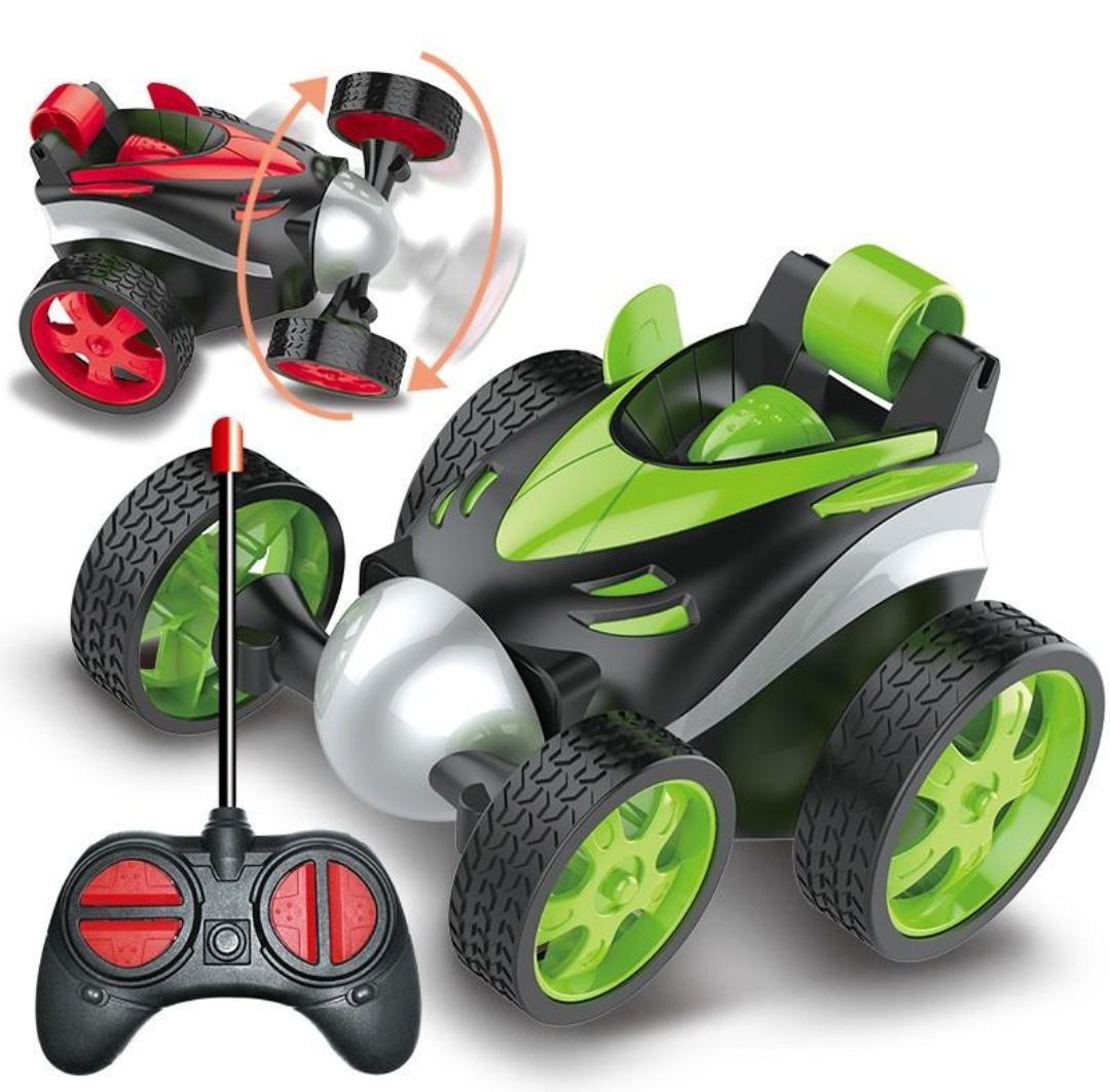 Remote Control Stunt Car With Lights, Rechargeable Battery, USB Cable ...