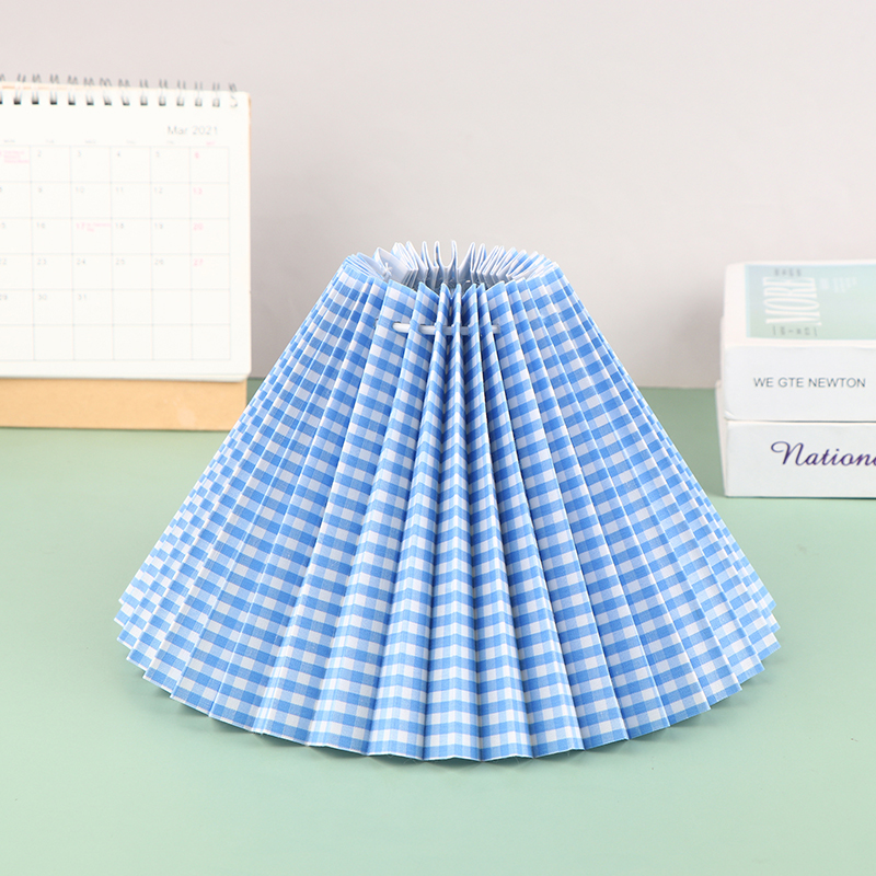 Solid Print Adjustable Pleated Fabric Replacement Lamp Shade Table ...