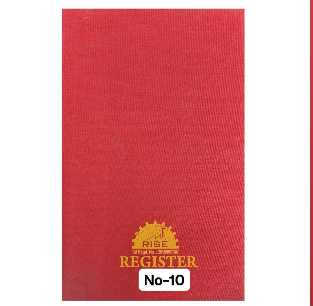 Rise Kapada Binding Register No-10 | Daraz.com.np