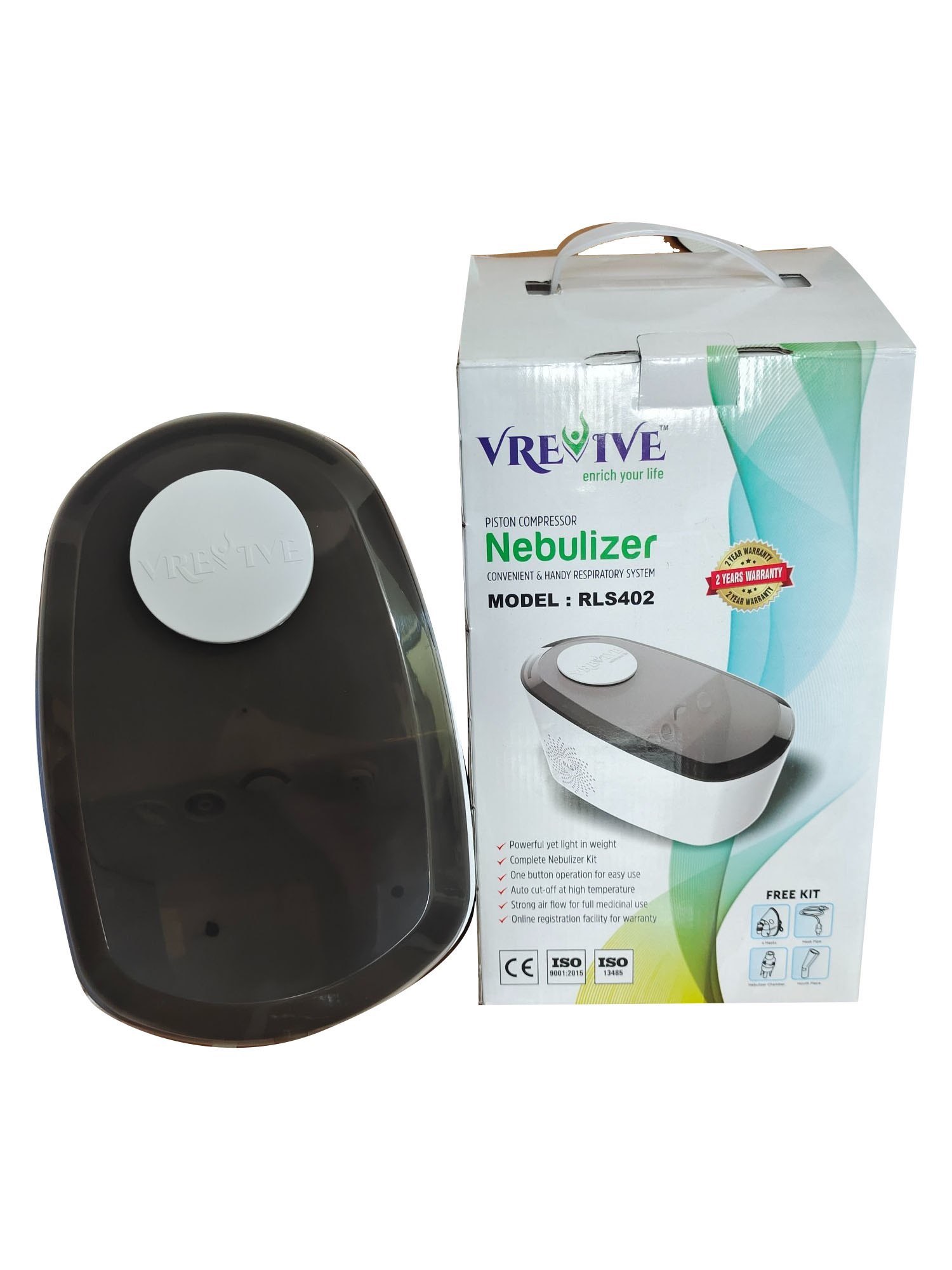 Revive Super Compressor Nebulizer Machine with Kit for Adult and Kids ...